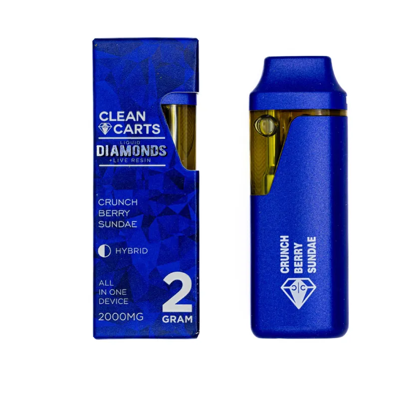 CLEAN CARTS Disposable Vape Live Resin